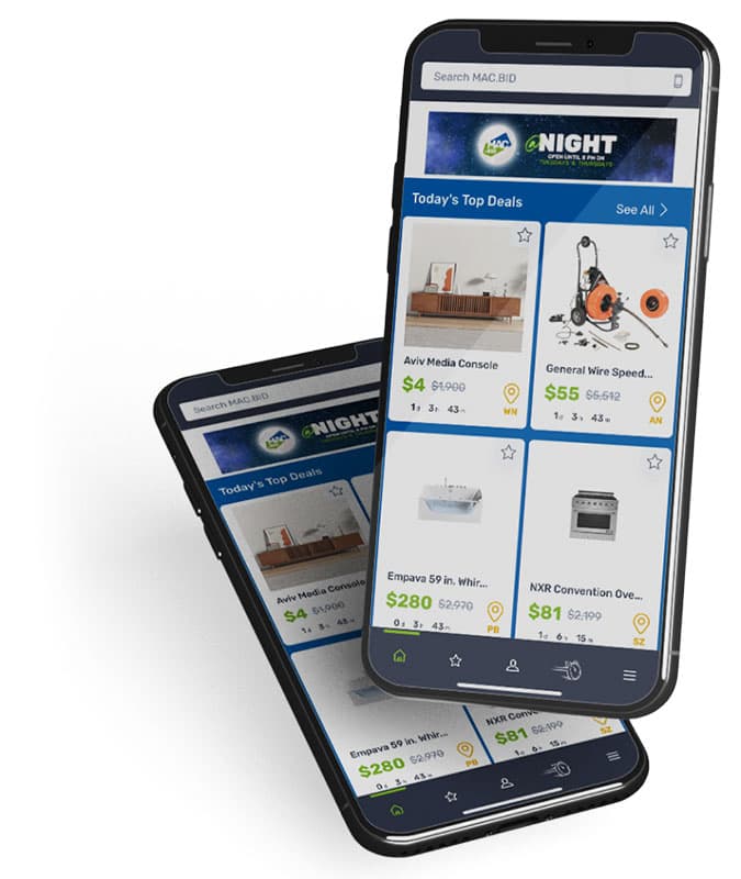 The app for all things MAC.BID